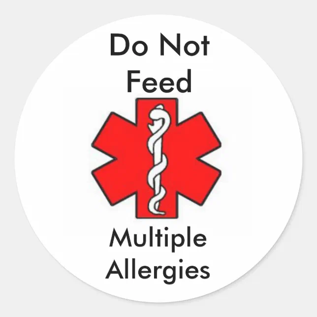 Alert Stickers | Zazzle