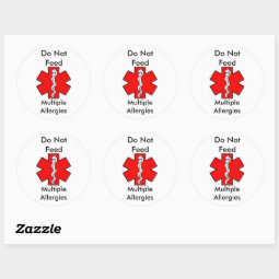 Alert Stickers | Zazzle