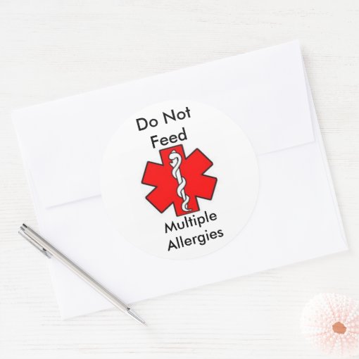 Alert Stickers | Zazzle