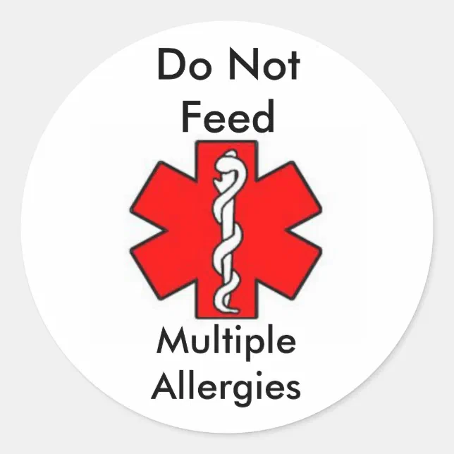 Alert Stickers | Zazzle