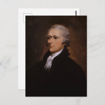 Alexander Hamilton Postcard | Zazzle