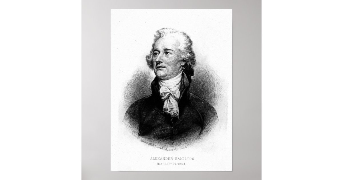 Alexander Hamilton Poster | Zazzle