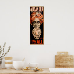 Alexander the Crystal Seer Poster | Zazzle
