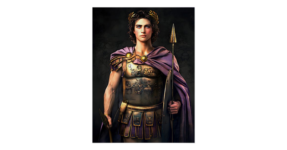 “Alexander the Great” - Conqueror of Empires Poster | Zazzle