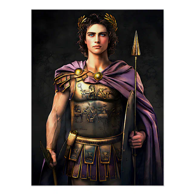 “Alexander the Great” - Conqueror of Empires Poster | Zazzle