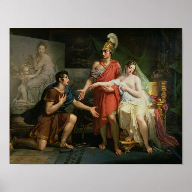 Alexander the Great Hands Over Campaspe Poster | Zazzle