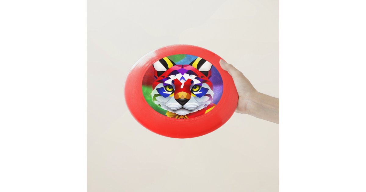 Alexander's Cat red Frisbee | Zazzle