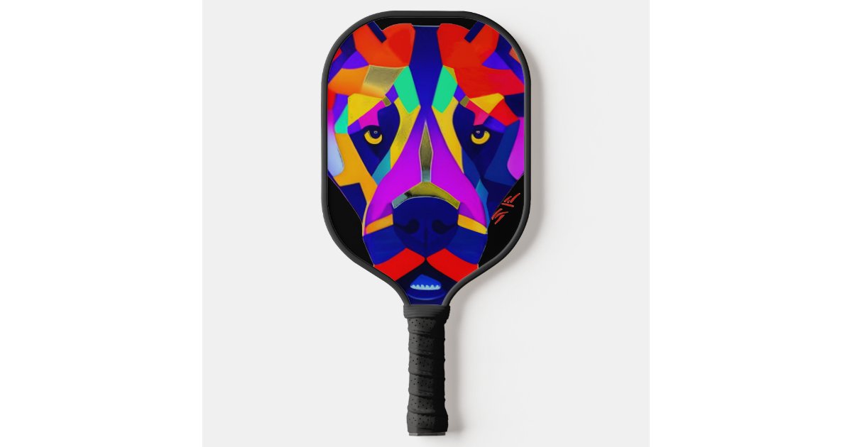 Alexander's Dog black Pickleball Paddle | Zazzle