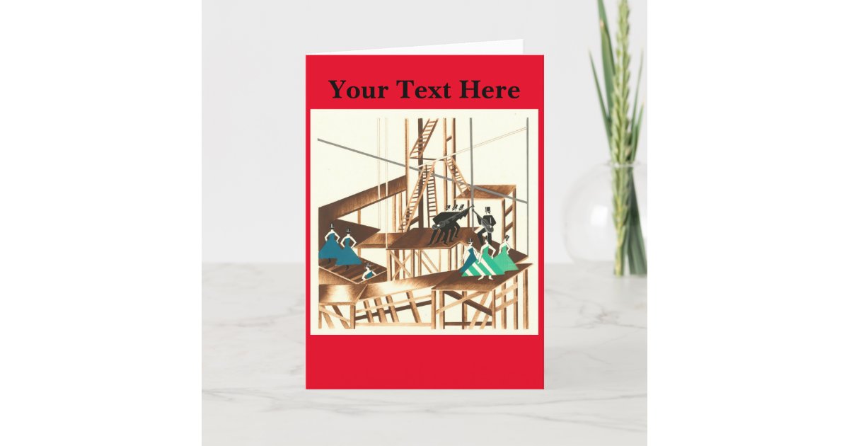 Alexandra Exter Thank You Card | Zazzle