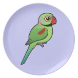 Meet the Cute Alexandrine Parakeet by Birdorable