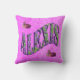 Alexis Name Logo, Throw Pillow | Zazzle