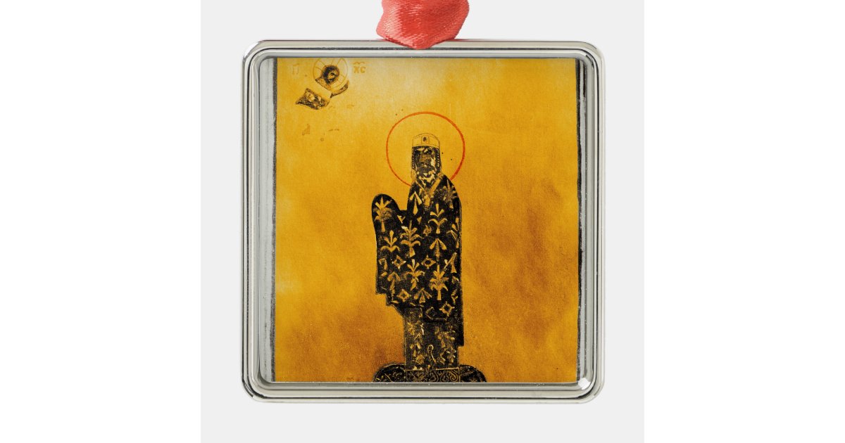Alexius I Comnenus , Byzantine emperor 2 Metal Ornament | Zazzle