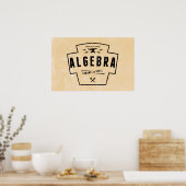 Algebra - Math Posters | Zazzle