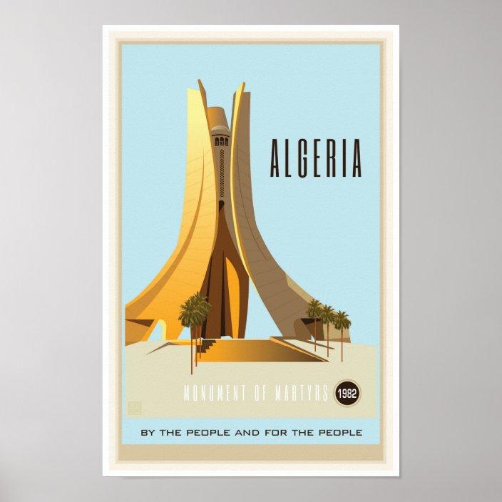 Algeria Poster | Zazzle.com