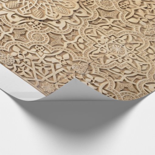 Alhambra pattern wrapping paper | Zazzle