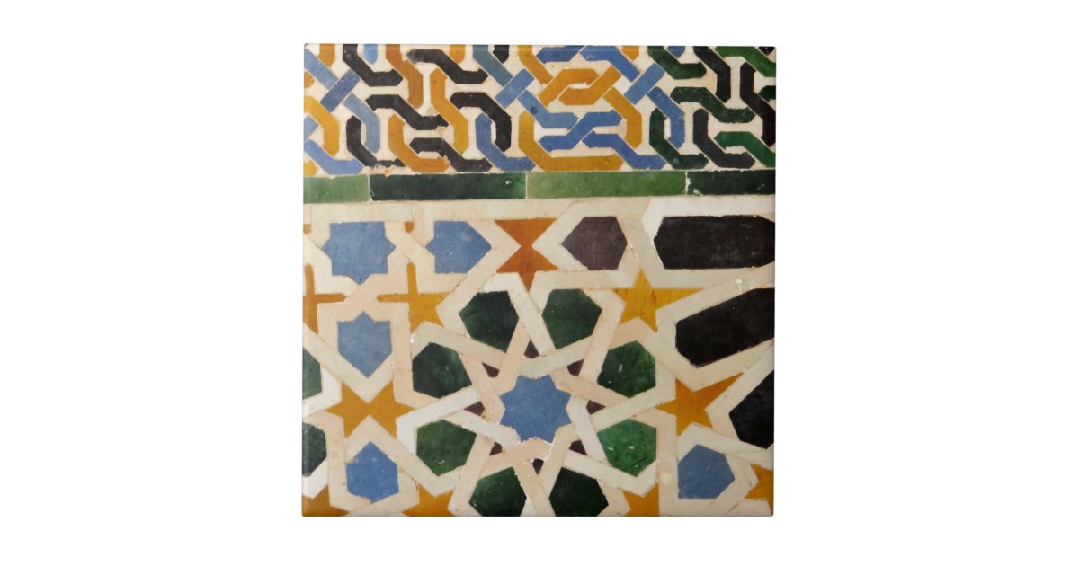 Alhambra Wall Tile #3 | Zazzle