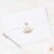 ALICE Blush Floral Baby Brewing Tea Party Favor Classic Round Sticker ...