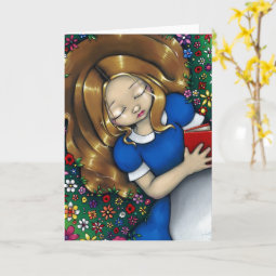 "Alice Dreaming" Greeting Card | Zazzle