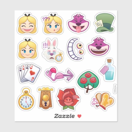 Alice Emoji Sticker | Zazzle