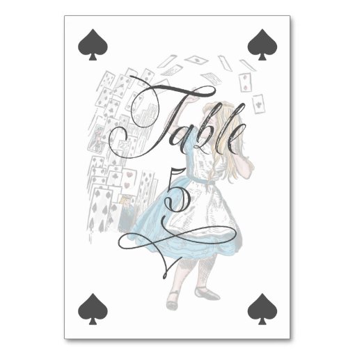 Alice in Wonderland Alice Character Playing Cards | Zazzle