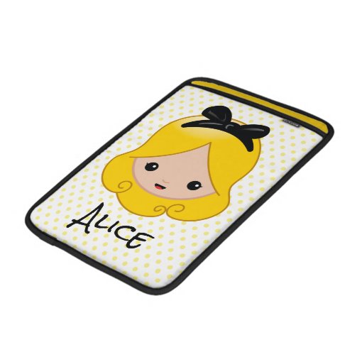 Alice in Wonderland | Alice Emoji MacBook Air Sleeve | Zazzle