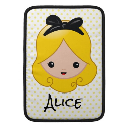 Alice in Wonderland | Alice Emoji MacBook Air Sleeve | Zazzle