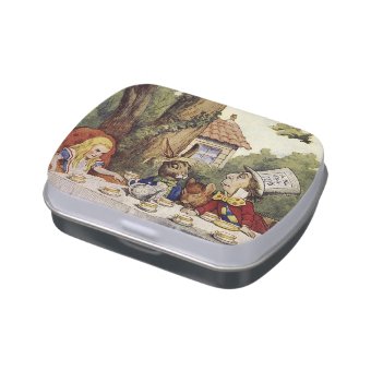 Alice in wonderland candy tin | Zazzle