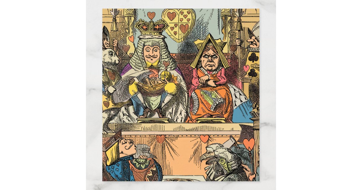 Alice in Wonderland Cheshire Cat Characters Envelope Liner | Zazzle
