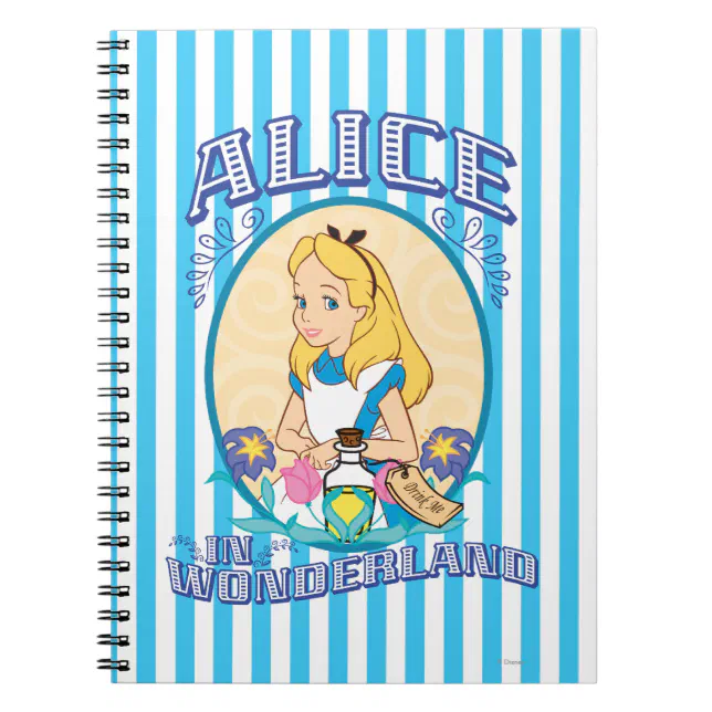 Alice in Wonderland - Frame Notebook | Zazzle