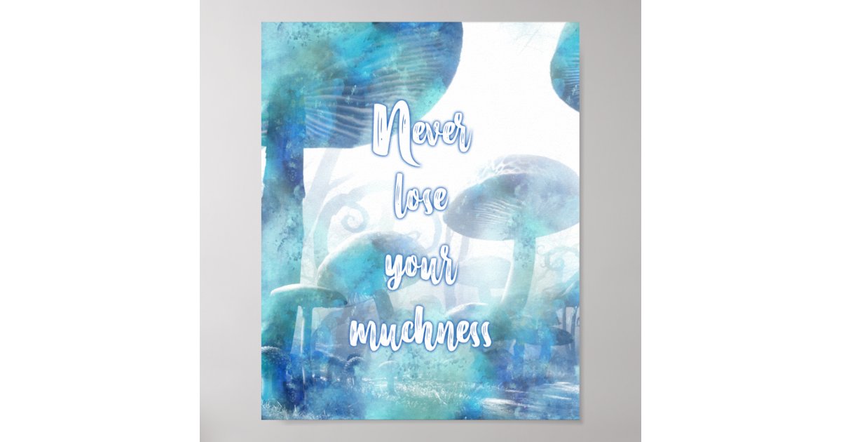 Alice in Wonderland Muchness Vertical Print | Zazzle
