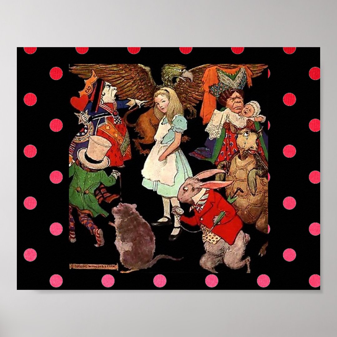 Alice in Wonderland Poster | Zazzle