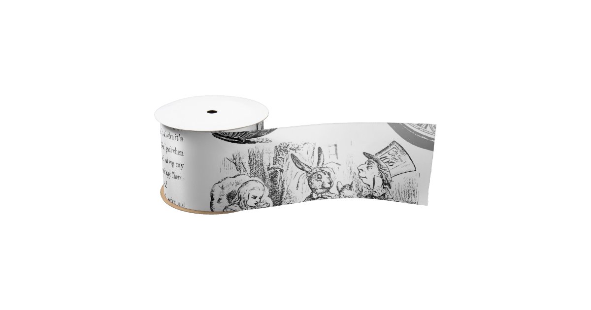 Alice in Wonderland Ribbon | Zazzle