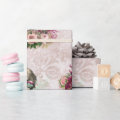 Alice in Wonderland Tea Party Burgundy & Blush Wrapping Paper | Zazzle