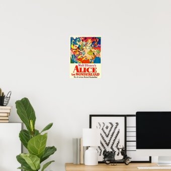 Alice In Wonderland Tea Party Poster | Zazzle