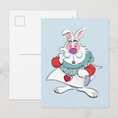 Alice In Wonderland | The White Rabbit Postcard | Zazzle