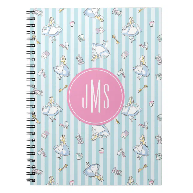 Alice in Wonderland | This Way to Wonderland Notebook | Zazzle