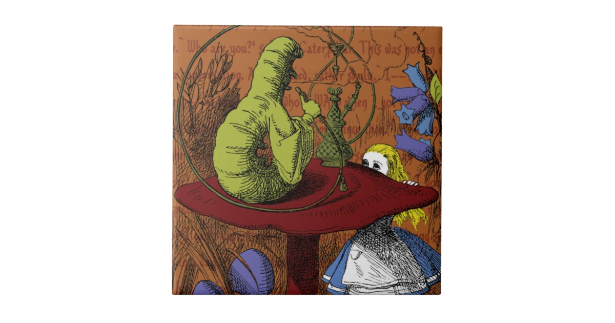 Alice in Wonderland Tile | Zazzle