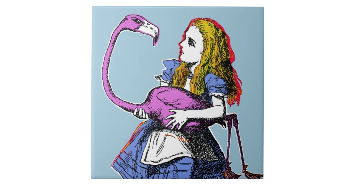 Alice in Wonderland Tile | Zazzle