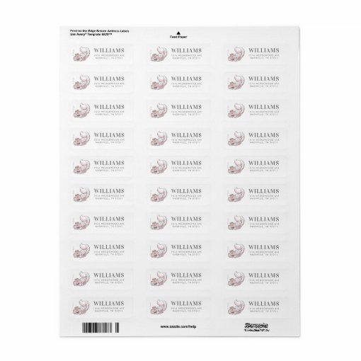 Alice in Wonderland's Cheshire Cat Birthday Label | Zazzle
