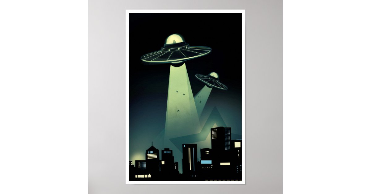 Alien Abduction Poster | Zazzle