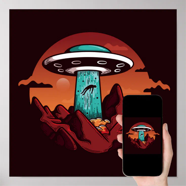 Alien Abduction Poster | Zazzle