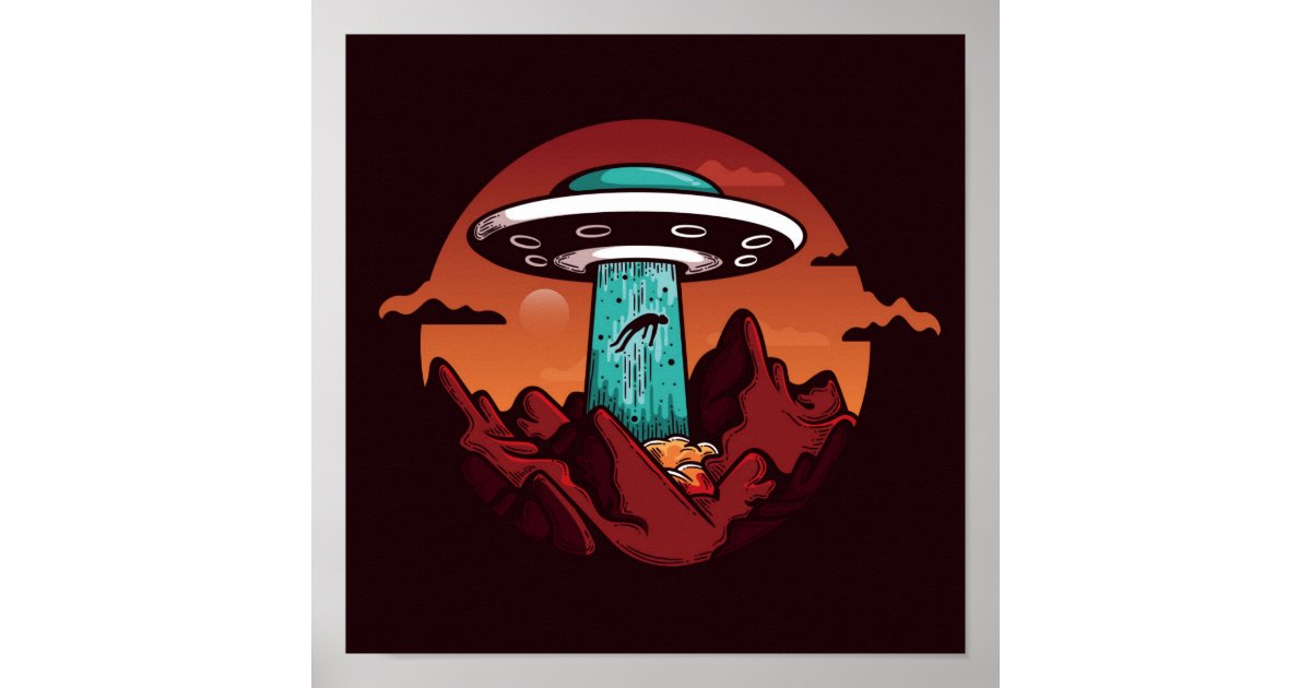 Alien Abduction Poster | Zazzle