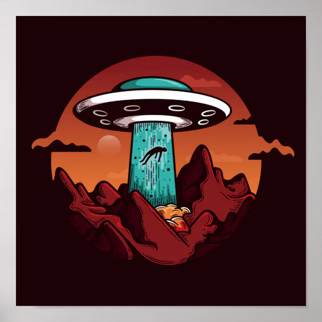 Alien Abduction Poster | Zazzle