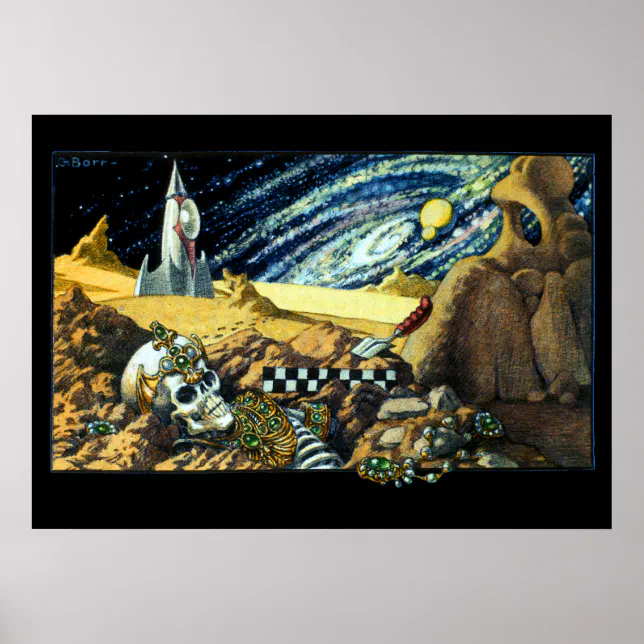 Alien Archeology Poster | Zazzle