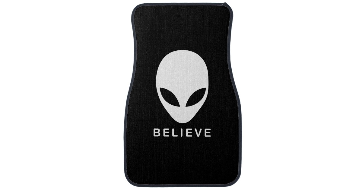 Alien Believe Car Mat | Zazzle