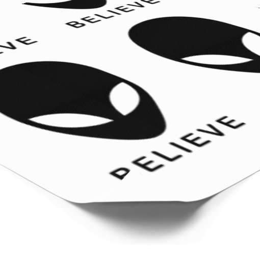 Alien Believe Temporary Tattoos | Zazzle