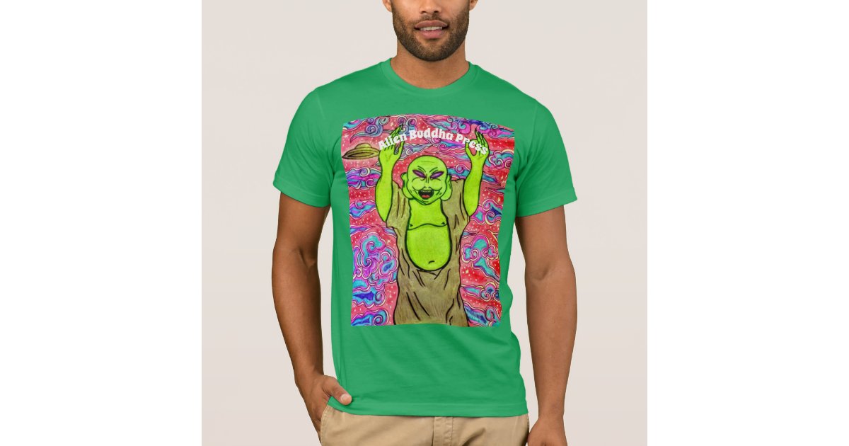 Alien Buddha Press men's shirt | Zazzle