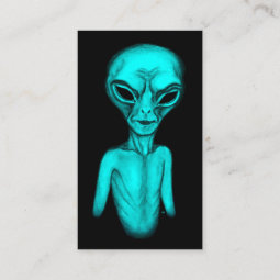 Alien Business Card | Zazzle