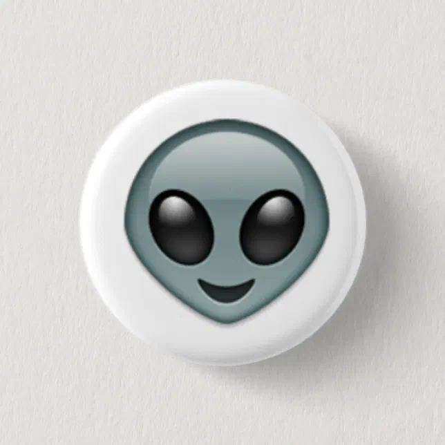 Alien Button | Zazzle
