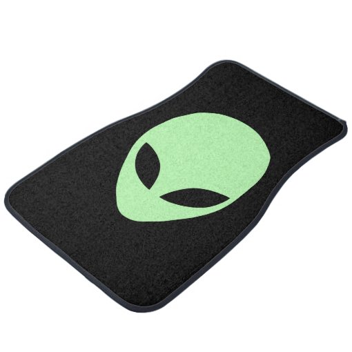 Alien Car Mat | Zazzle